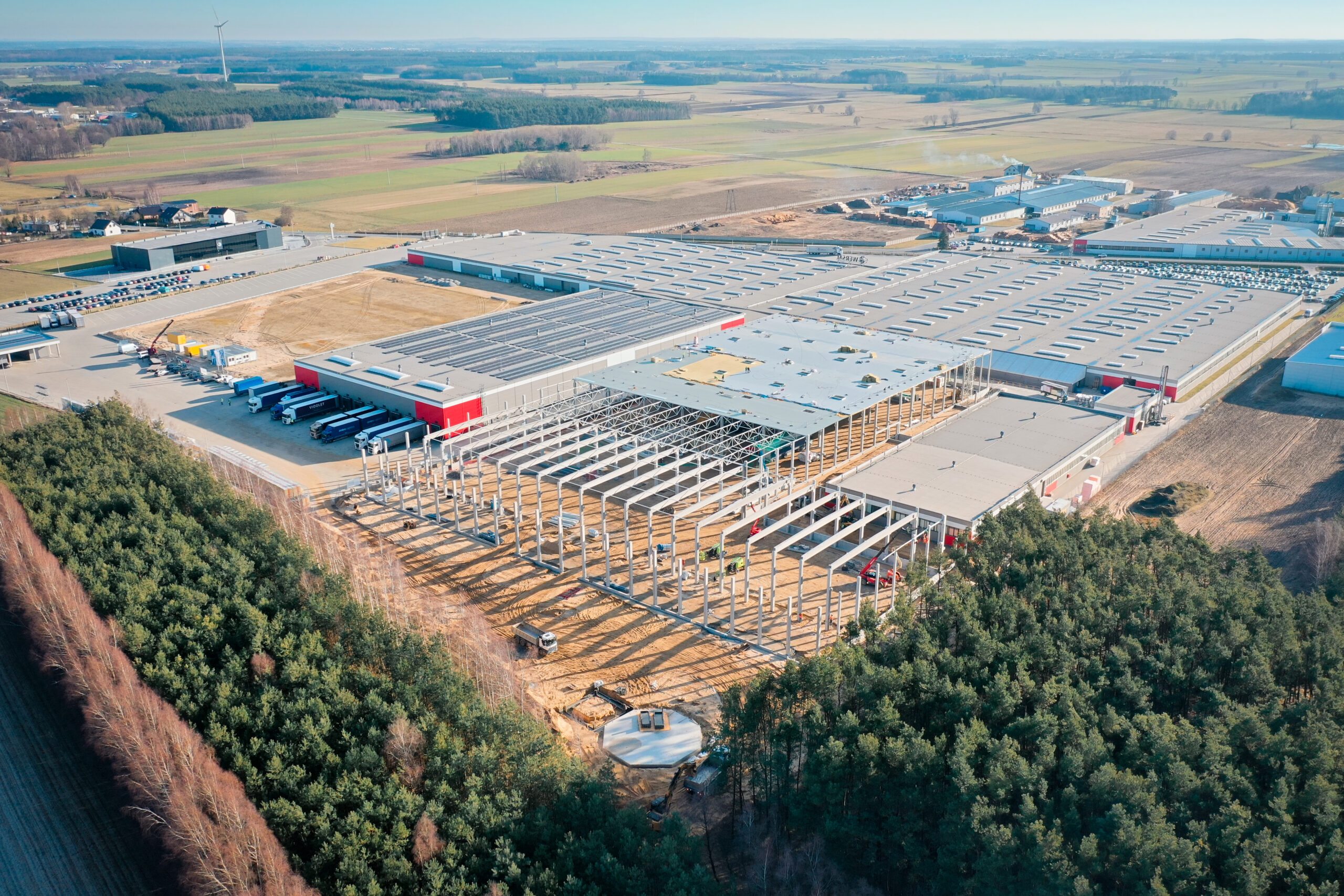 Fabryka mebli Wersal - Harden Construction